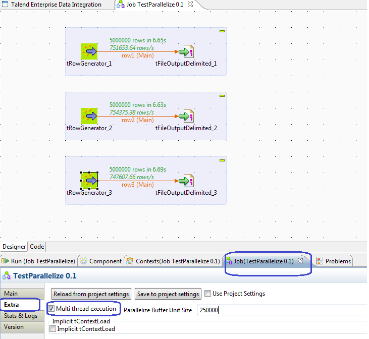 My experiments with Talend: Parallelization in Talend