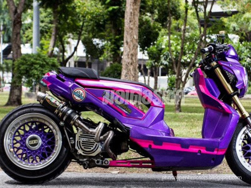 Honda Zoomer X Modification - Phnom Penh Motors