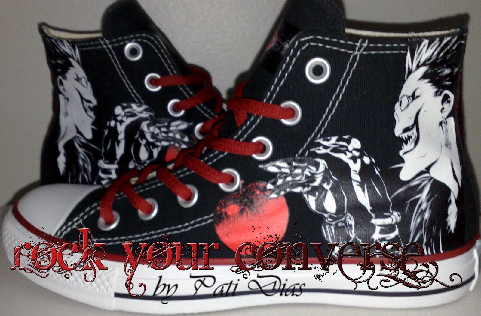 Converse All Star Customizado - Rock Your Converse!: Death Note (anime ...
