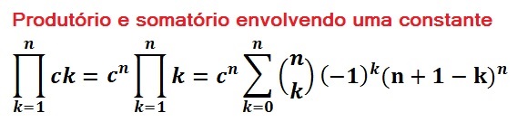 Doutor Patrício Leite: Conversão recíproca entre produtórios e somatórios