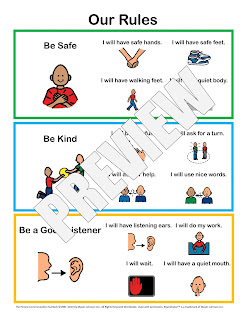 Staablog: Behavior Rules Posters