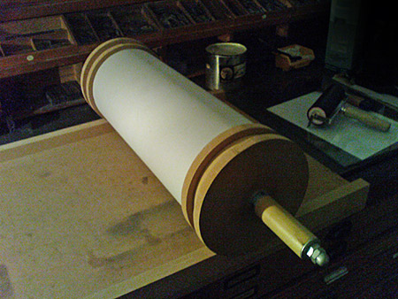 Doug Steward Fine Art: Homemade woodblock printing press part 1