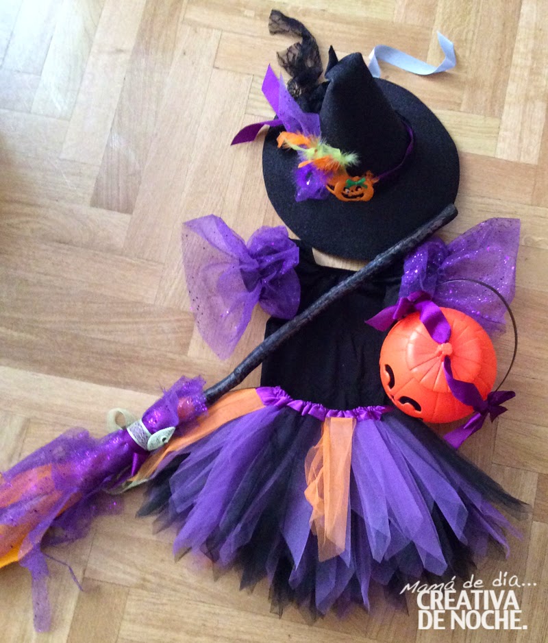 creativa de noche: DIY Disfraz express: Brujita