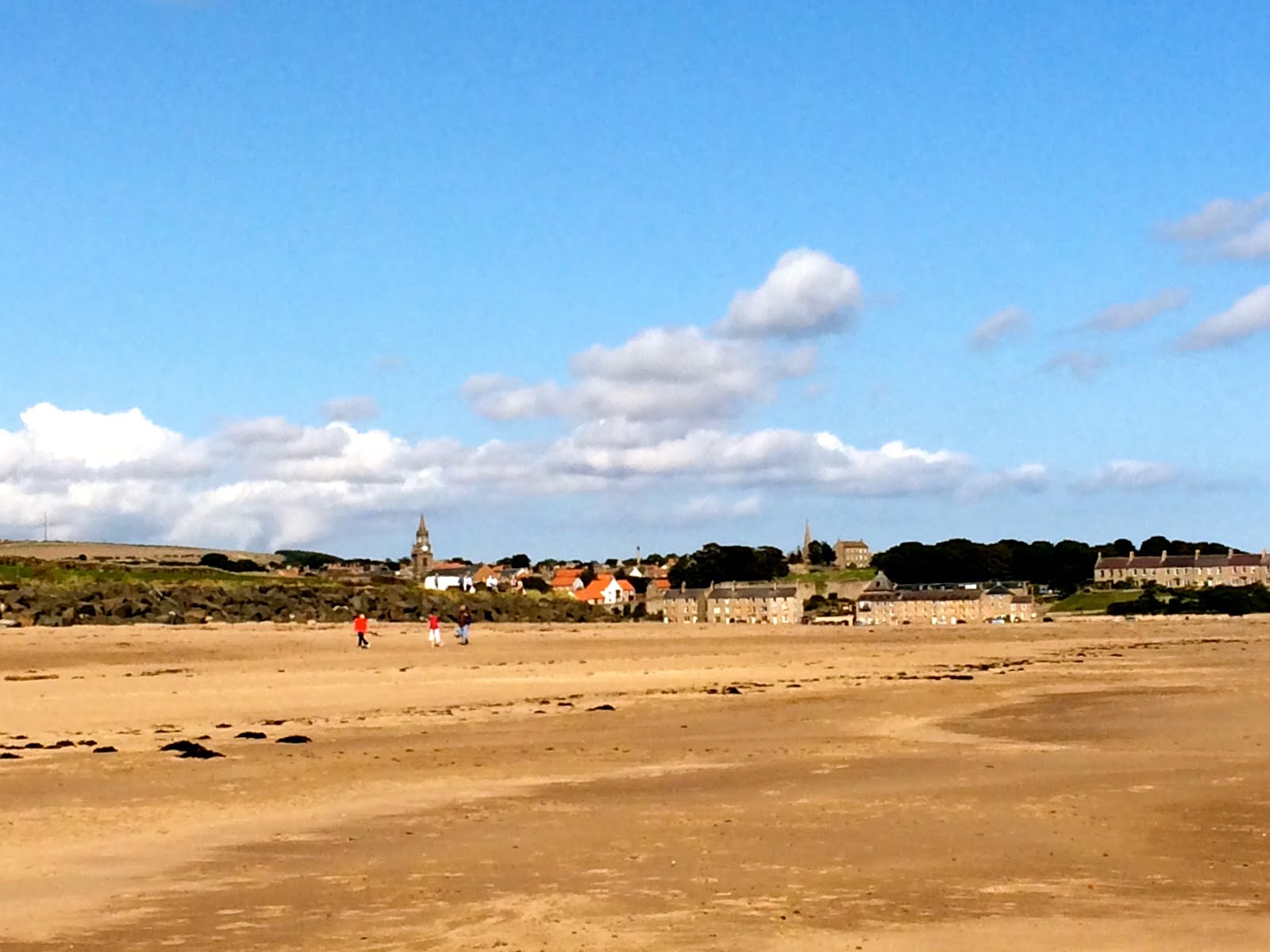 Days out in the Borders : Spittal Beach