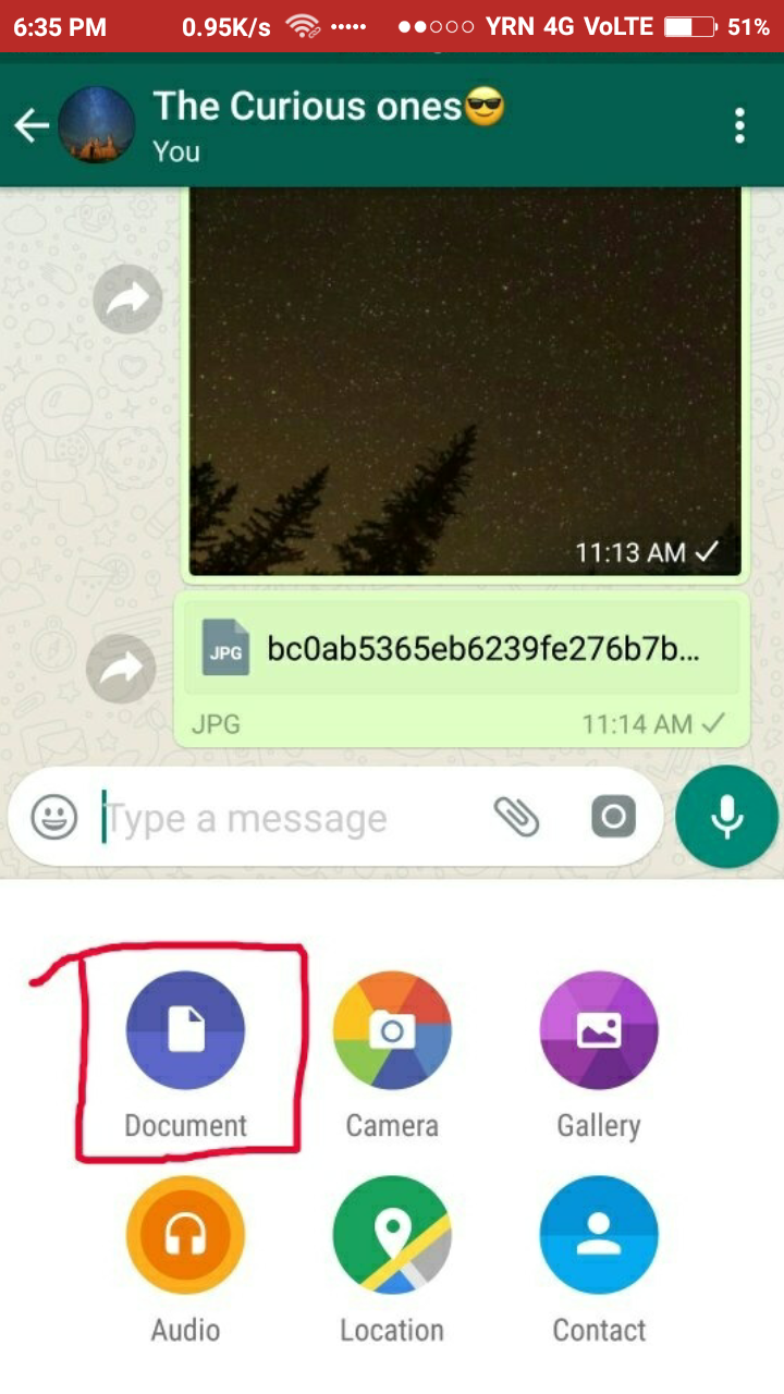How to send images on WhatsApp without losing image quallity ...