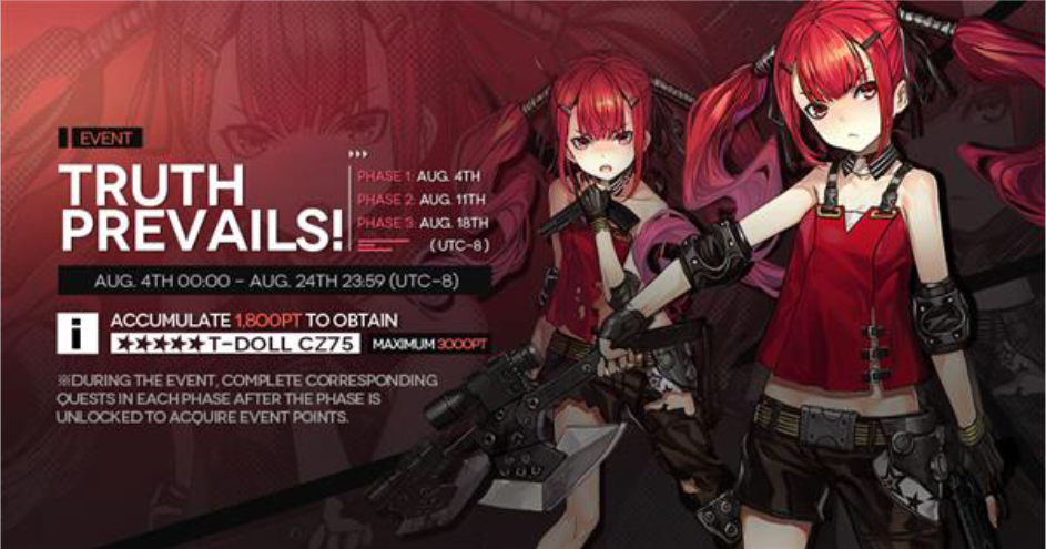 Point Event: Truth Prevails