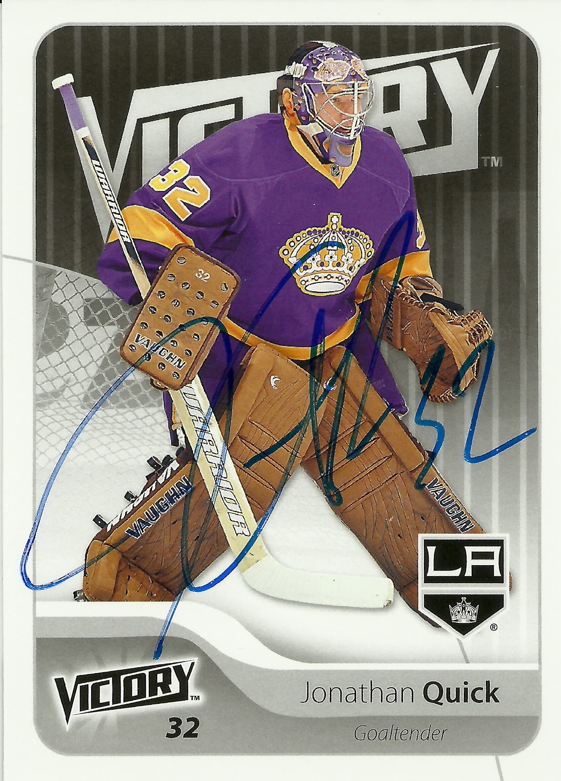 Michael's Hockey TTM: Jonathan Quick