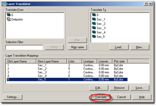 Cad Lisp and Tips: Tip : Layer Translator