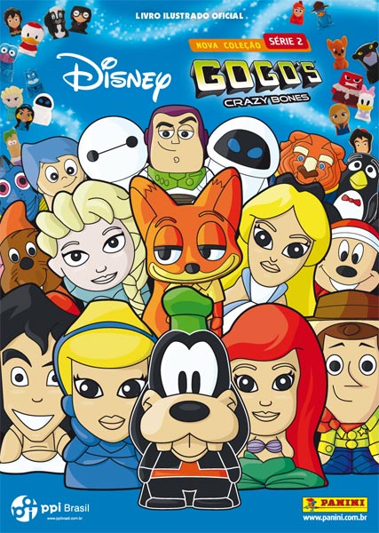 Pixar Brasil Blog: Panini lança a série 2 dos Disney Gogo's