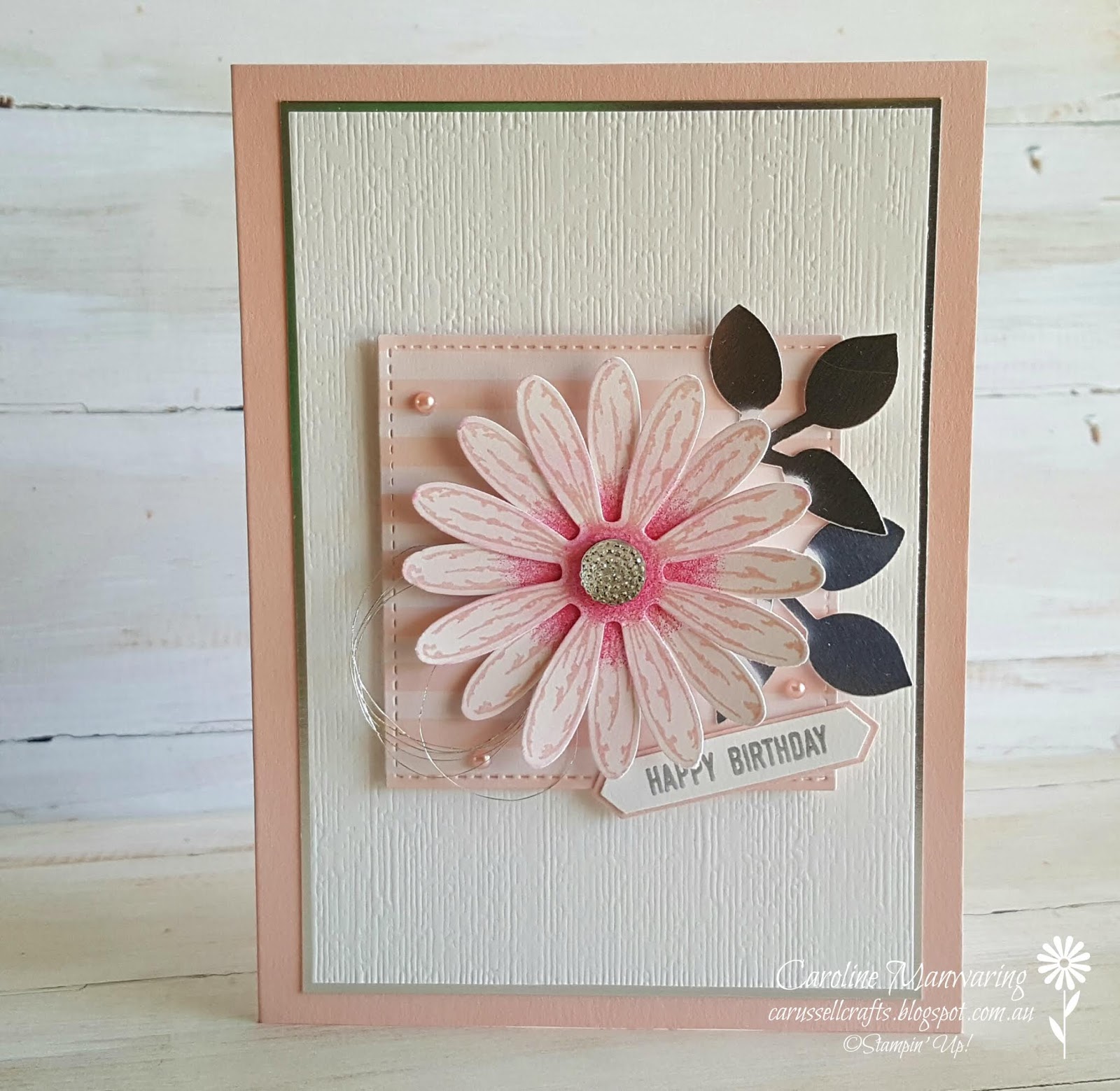 Carussell Crafts: Think Pink - AWH Team - October Blog Hop