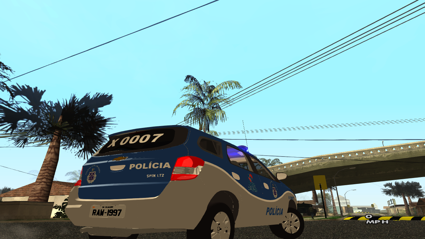 Equipe Tático PMBA: CHEVROLET SPIN PMBA POLICIA CIVIL