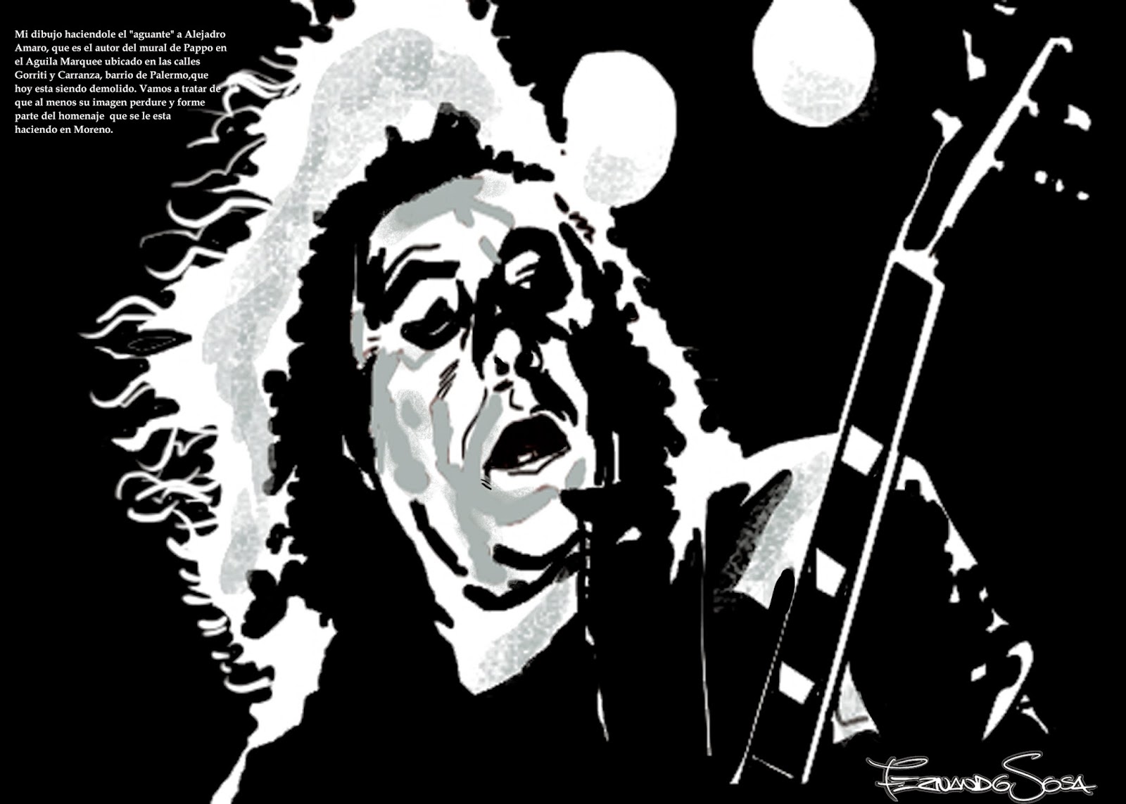Fernando Sosa,dibujante: Viva Pappo!