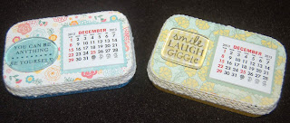 Lynn's Craft Blog: Calendar Tins
