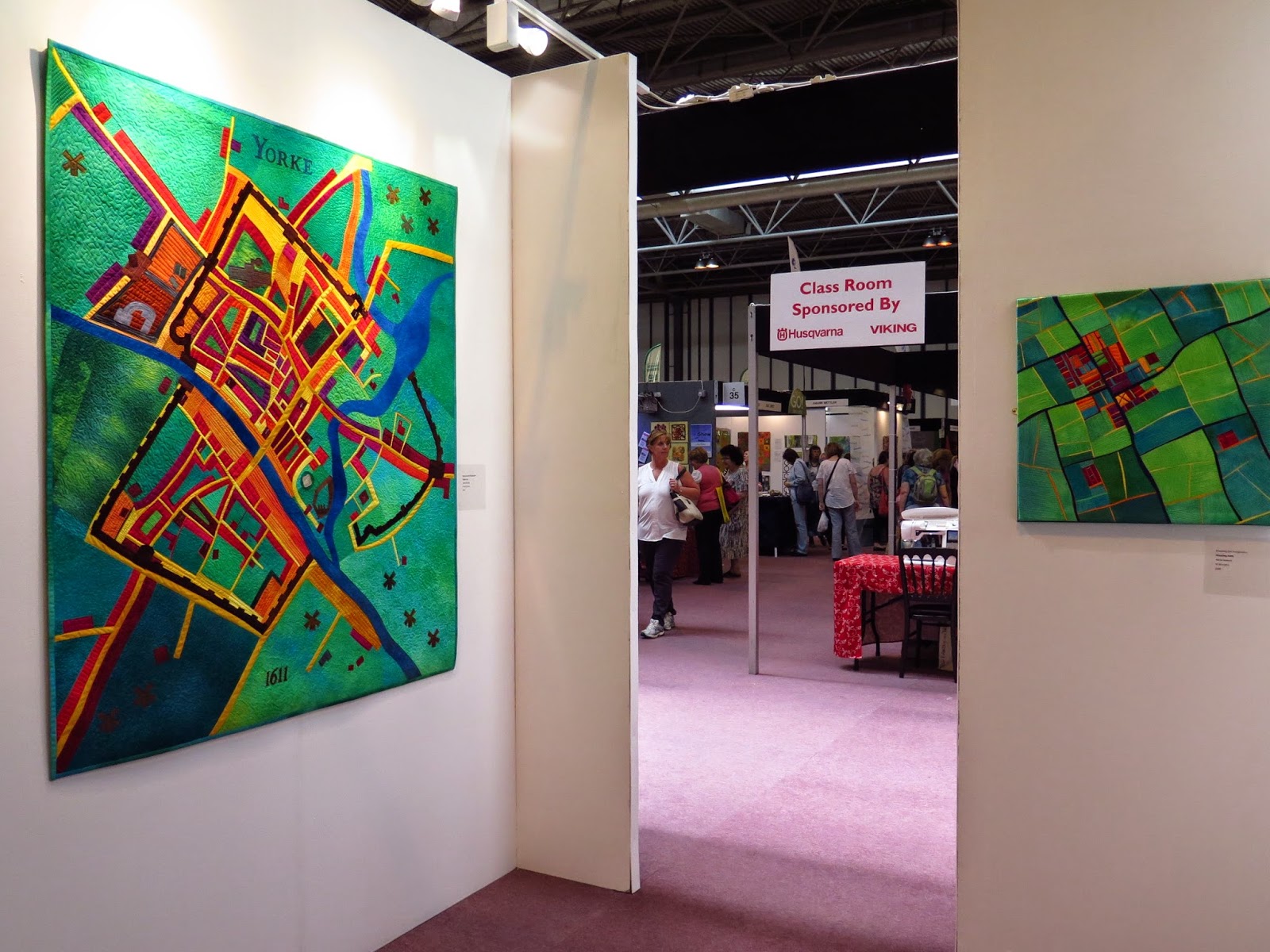 Alicia Merrett: Festival of Quilts and after