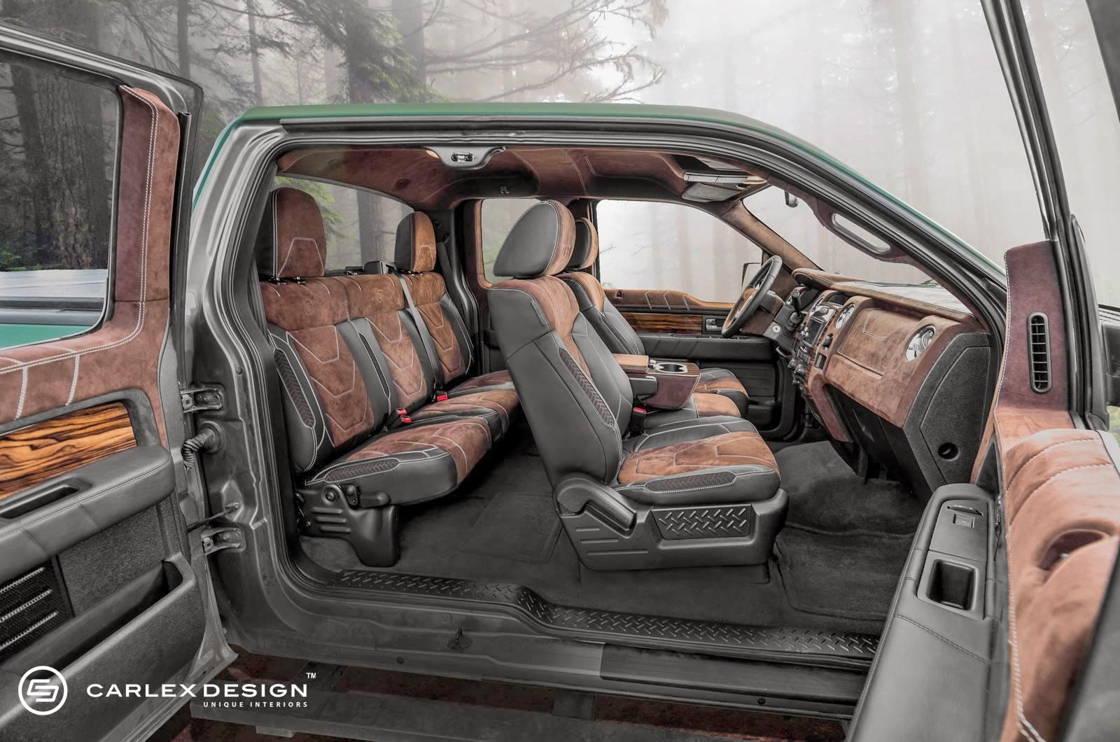 The Gear Shift: Ford F-150 interior restyled by Carlex Design