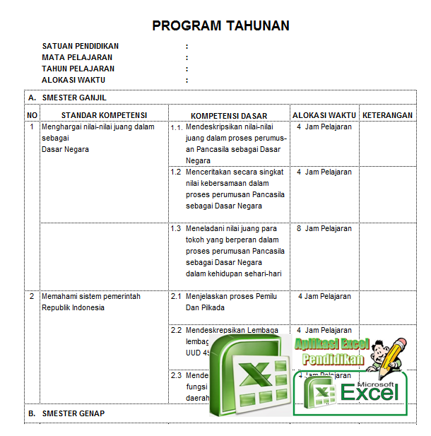 Download Aplikasi Prota Plus Promes Excel Terbaru dan Terlengkap ...