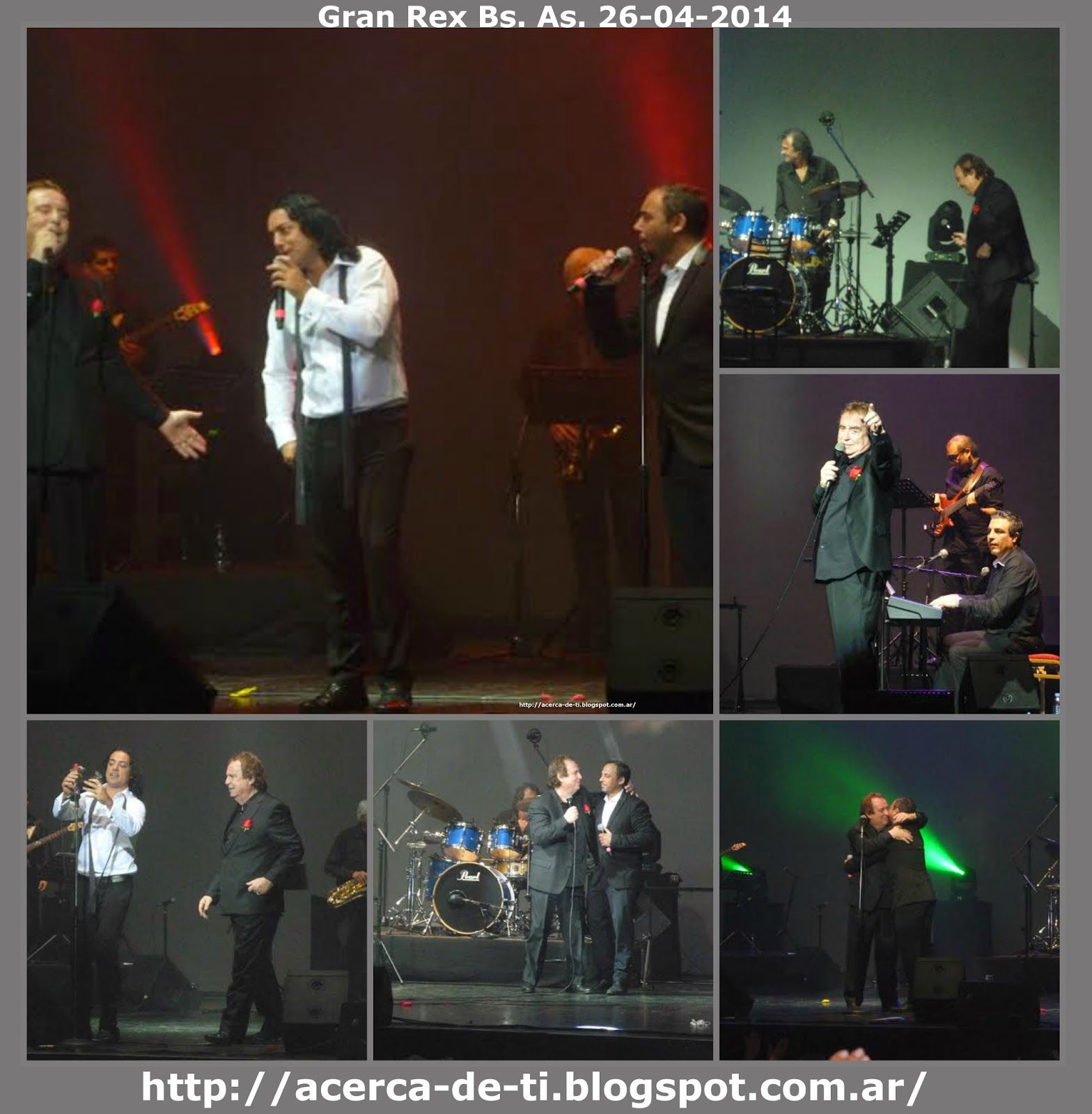 Dyango: Dyango: Una noche magica en el Gran Rex de Bs. As. 26-04-2014