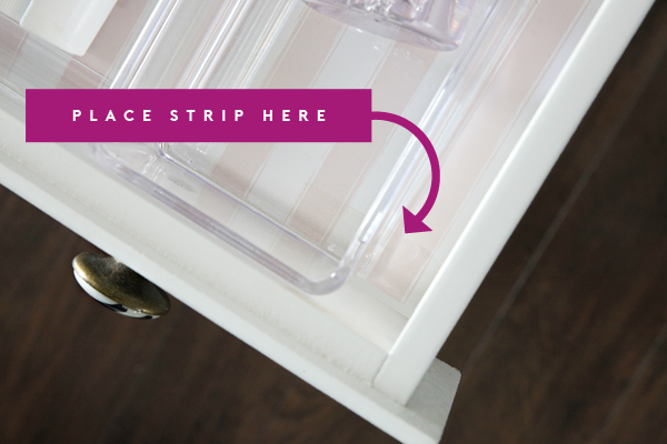 IHeart Organizing: Quick Tip! Get a Grip on your Drawer Dividers