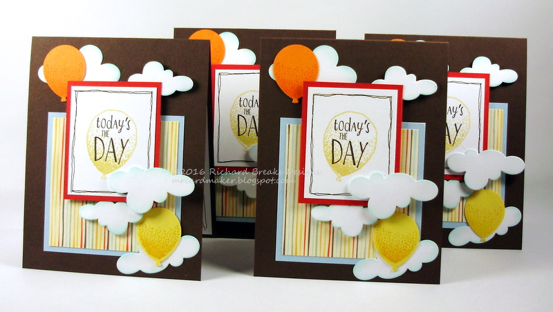 That's MISTER Cardmaker, to you!: Mr Cardmaker is Ballooning