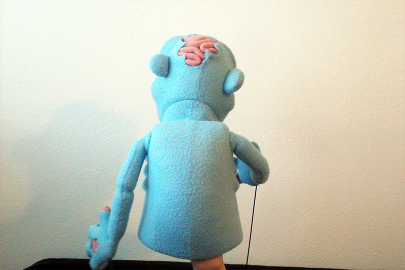 The Golden Glue Gun: Zombie Puppet Completion