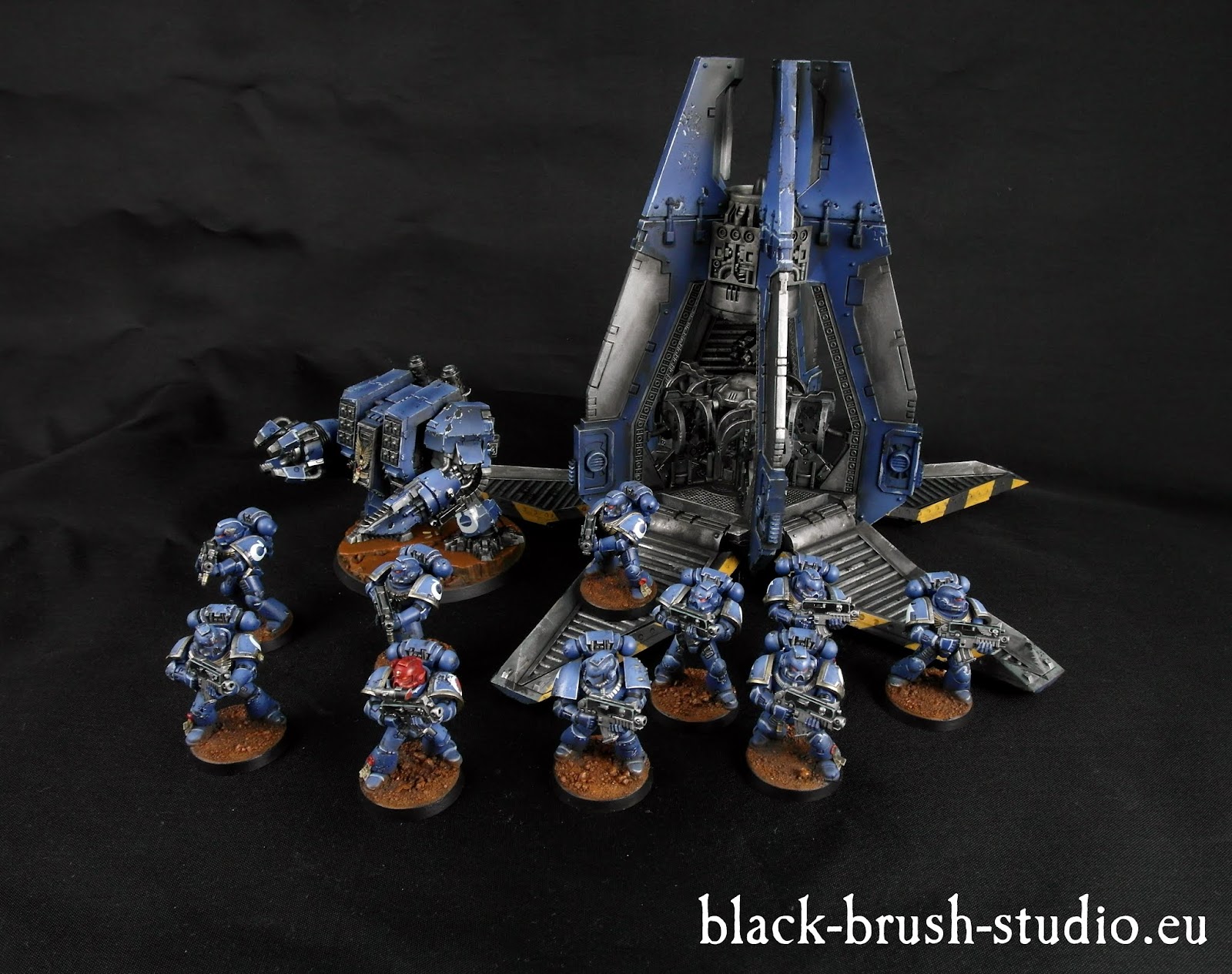 Ultramarines - Drop pod, Tactical squad, Ironclad