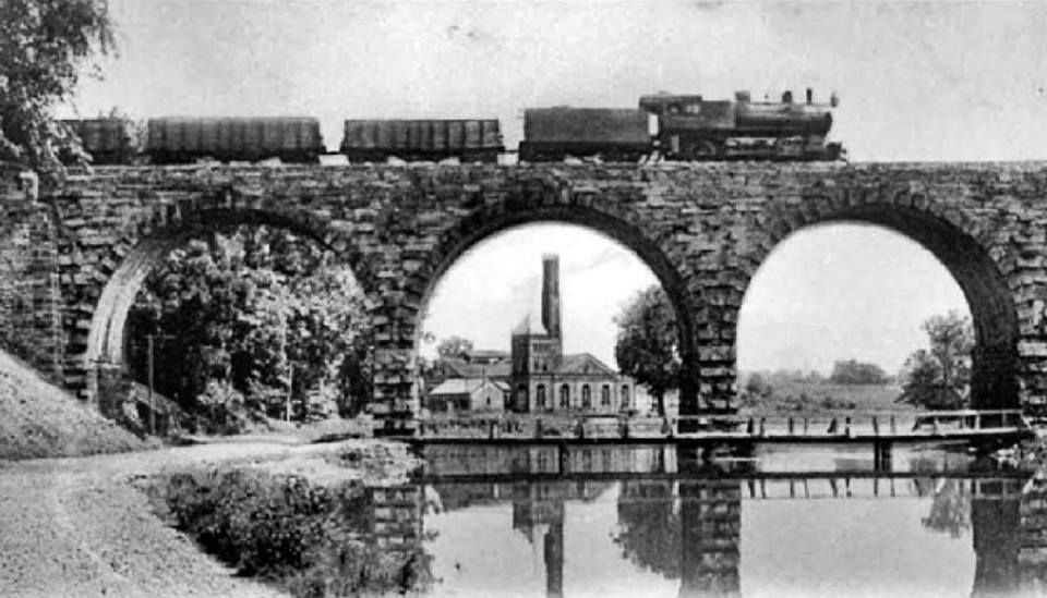 Industrial History: Amtrak/PRR 1888 Bridge over Conestoga Creek in ...