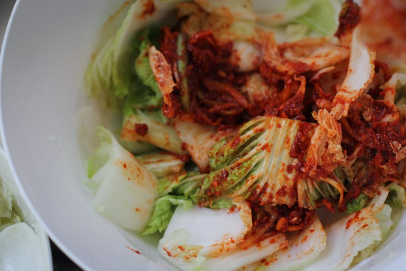 made by jimin: How to make vegan Kimchi