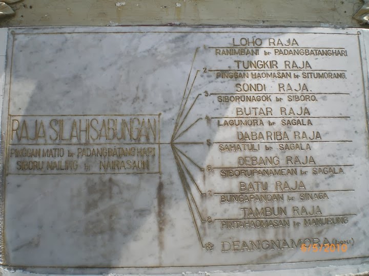 JANSEN MARIN MH SILALAHI SONDI RAJA: Peninggalan Bersejarah Op. Raja ...