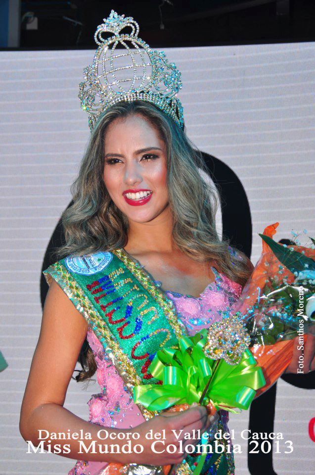 Amy Willerton: Daniela Ocoró - Miss World Colombia 2013