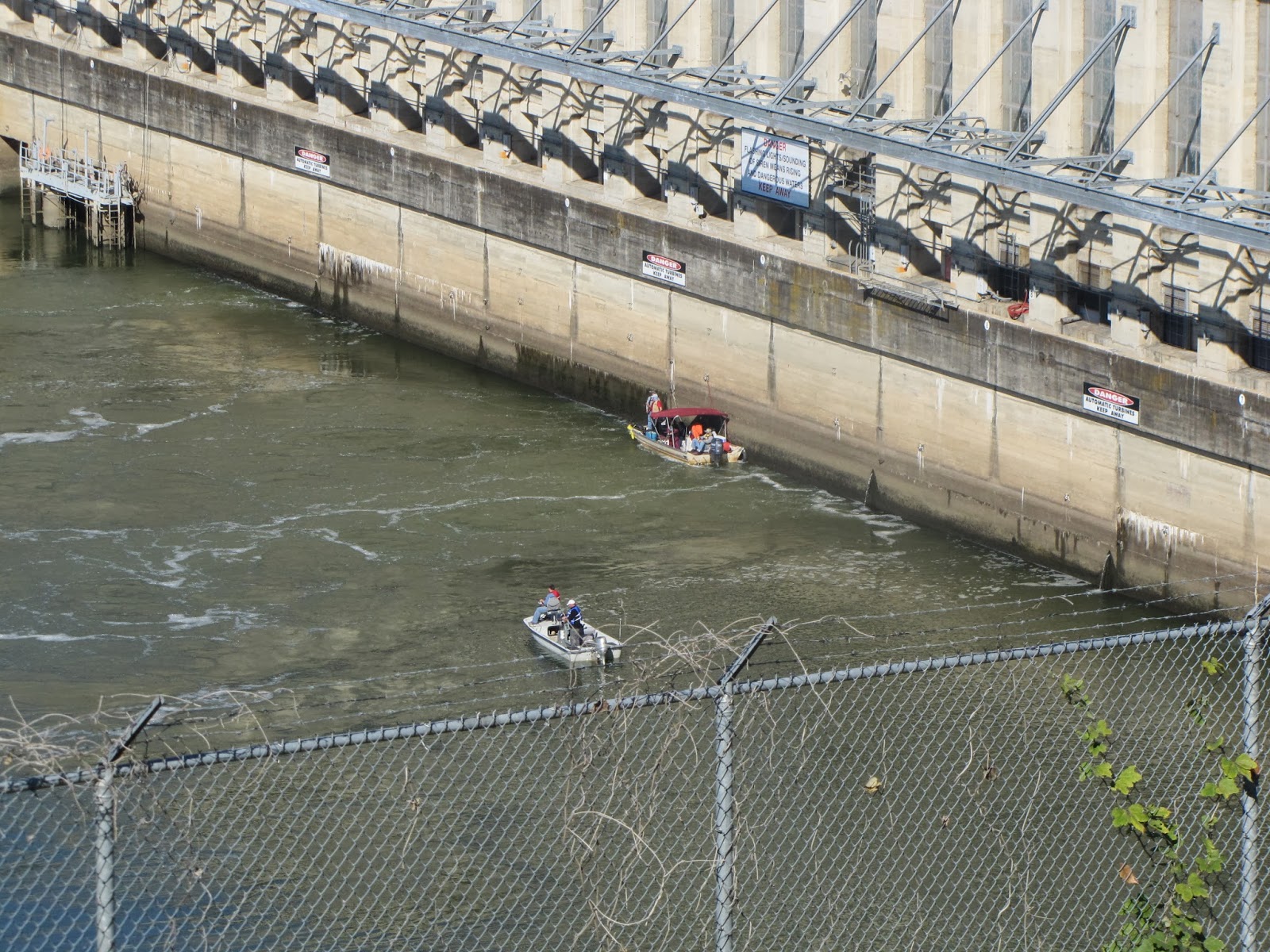 Fishing Near the Dam