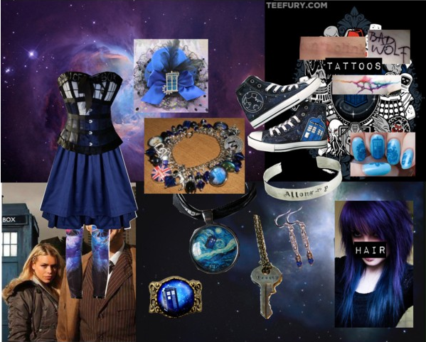 Twisted Twins Fashionshop: Human TARDIS!! ~ by Erin