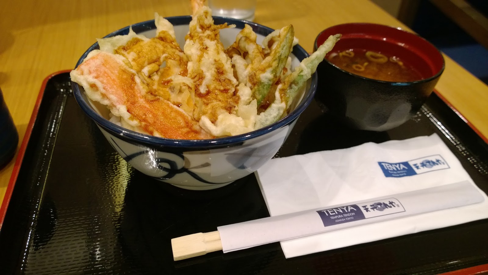 Pork in the Road: Tokyo Tendon by way of Tenya, Market Market