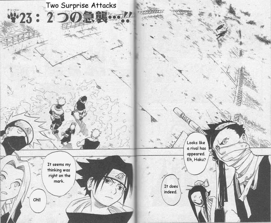 Satria Kodok: Naruto 23 Two Surprise Attacks