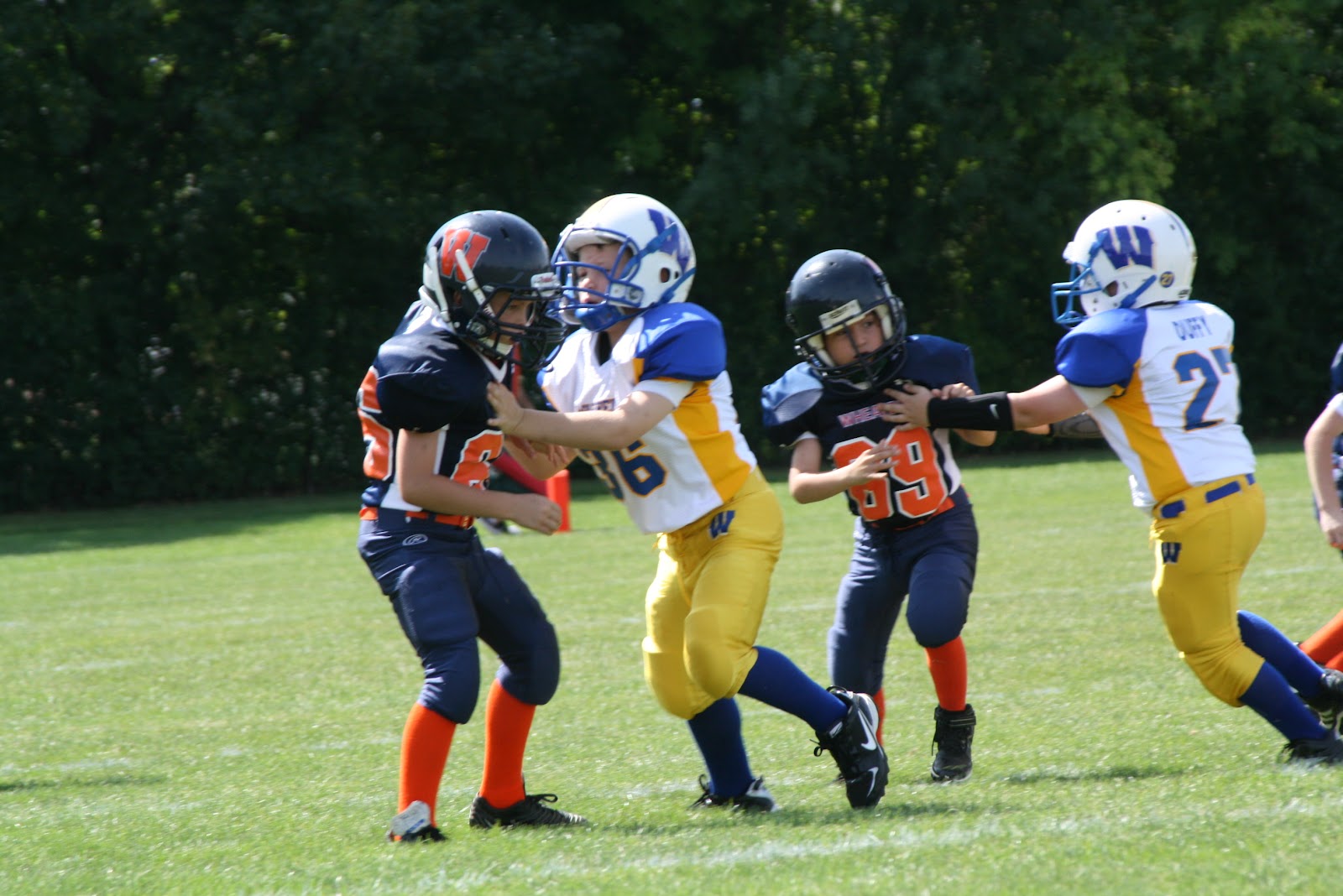 Wheaton Rams Team Black 73lbs: Wheaton Bowl vs. Warren