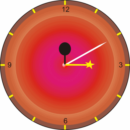 Animasi Jam Dinding | Animasi Cinta