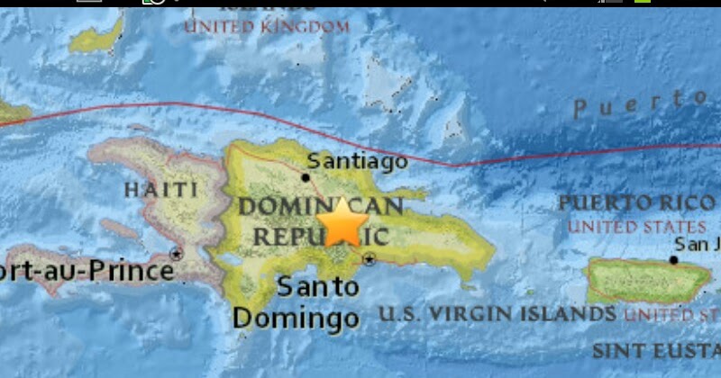 Tiembla La Tierra En República Dominicana Movimiento Telúrico Fuede 4