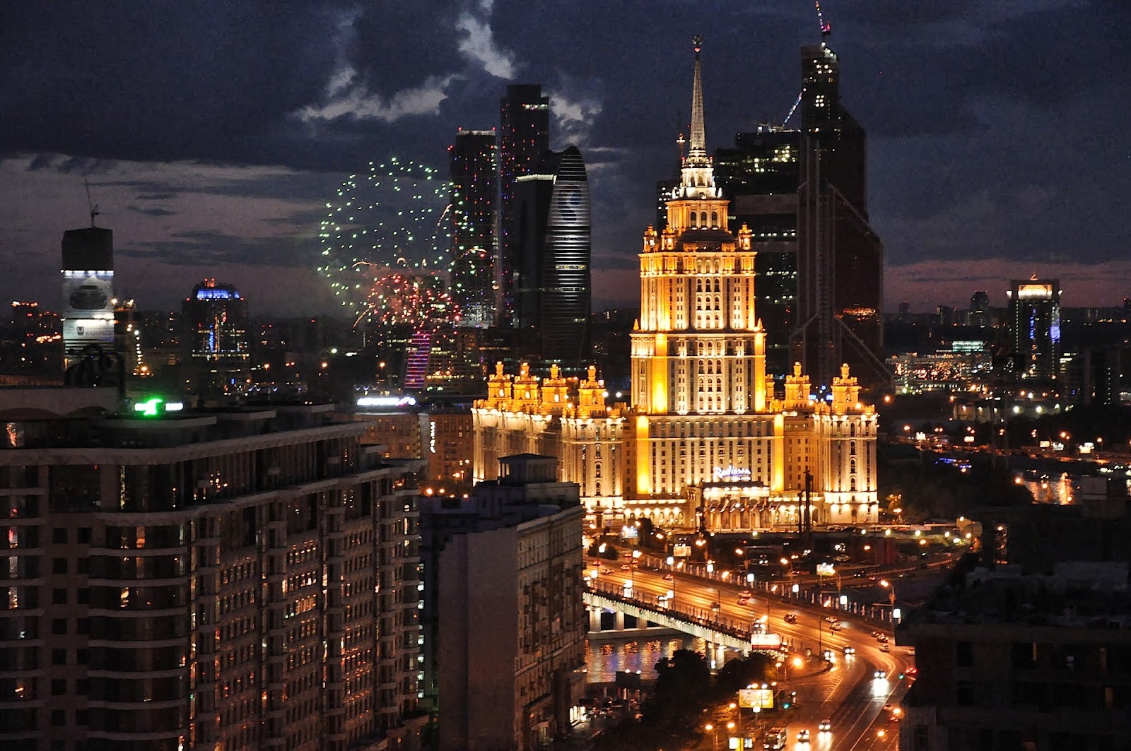 Moscú a vuelo de pájaro. - Las Mejores Fotografías del Mundo