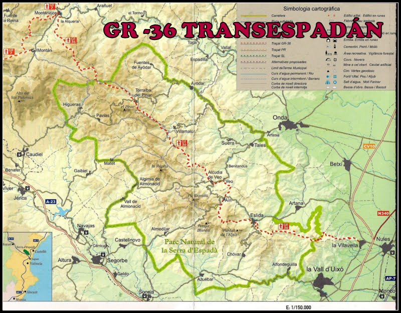 CAMINANDO HACIA LAS ALTURAS: GR-36, TRANS-ESPADÁN