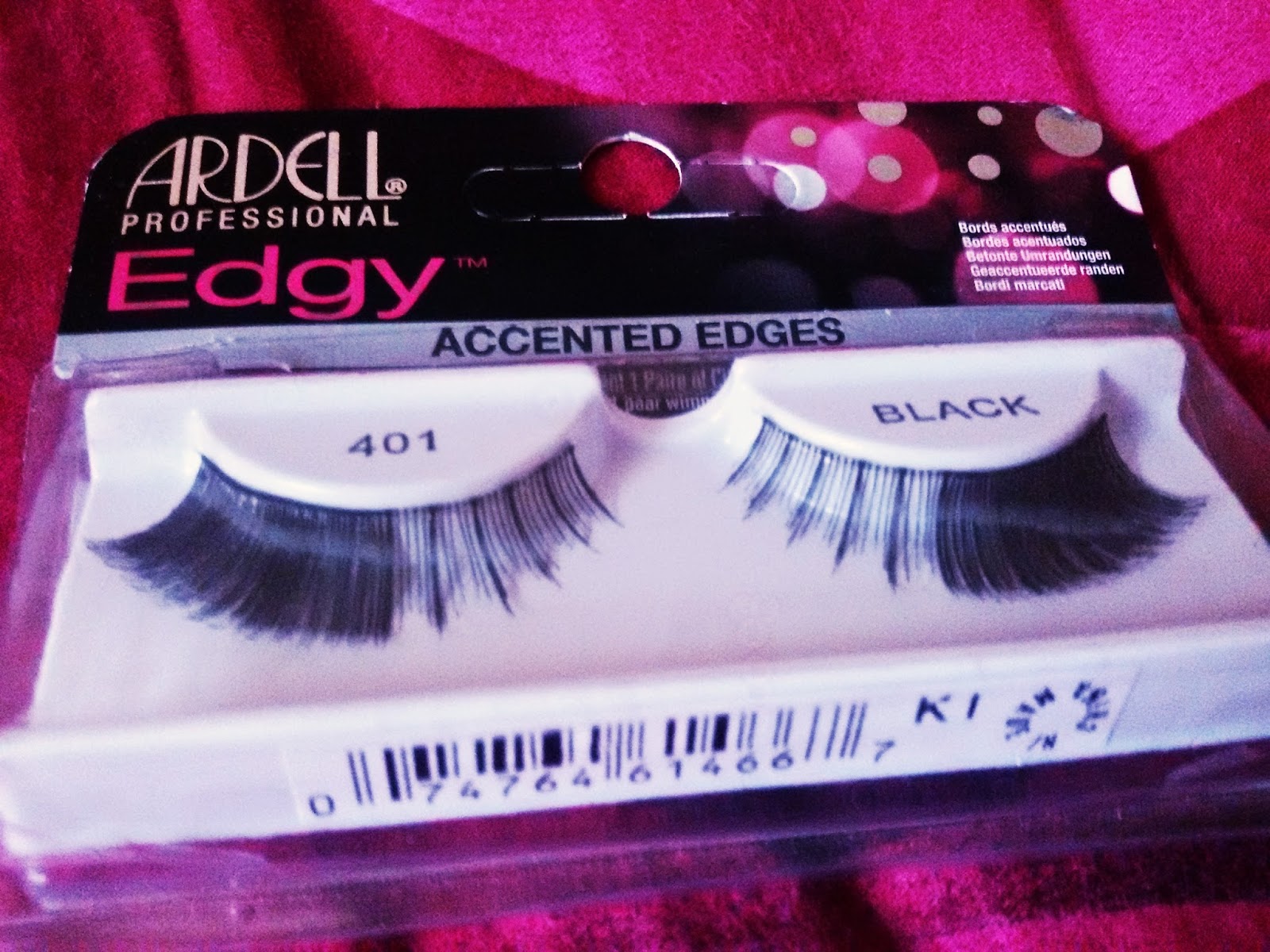 DaintyDemure: Ardell Professional Edgy 401 Black False Lashes