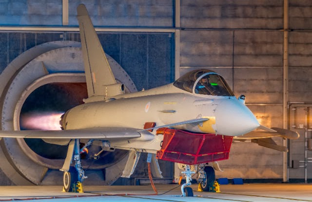 GreenDef: First Tranche 3 Eurofighter Completes Engine Ground Runs