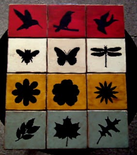 Full Circle Creations: Silhouette blocks....