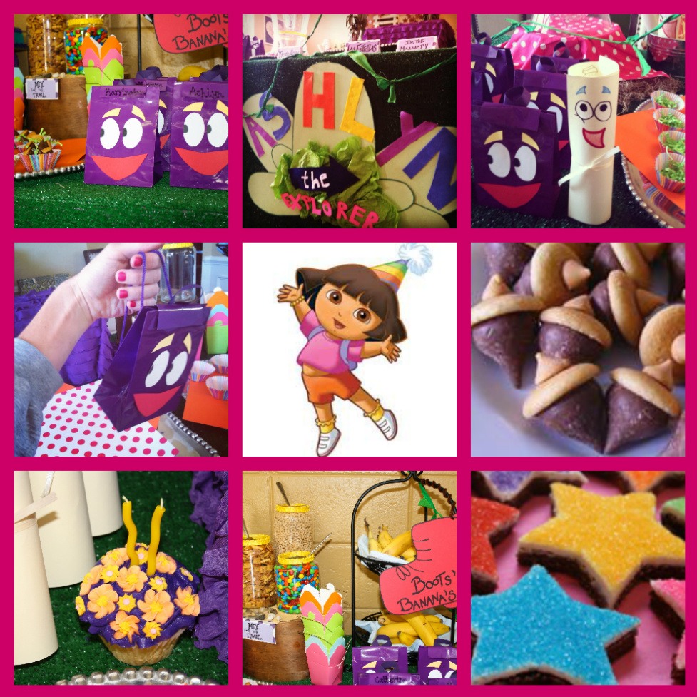 Spiral Macaroni: Dora the Explorer Party