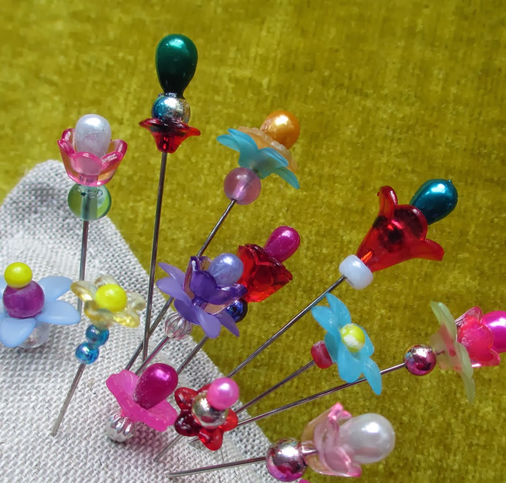 Flutterby Patch: Pinning and stitching