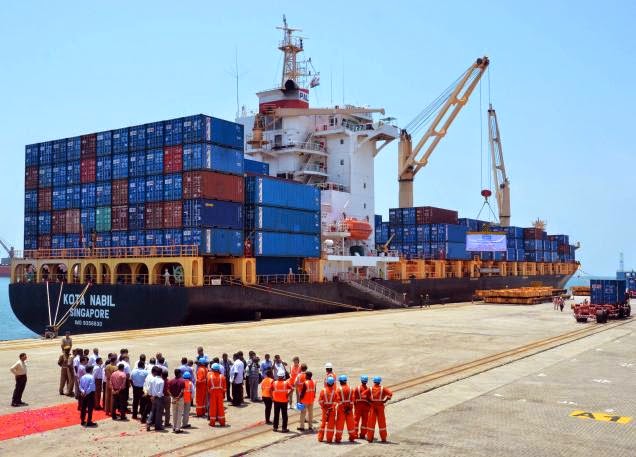 PORT AND SHIPPING: NEW CONTAINER TERMINAL IN TUTICORIN INAGURATED
