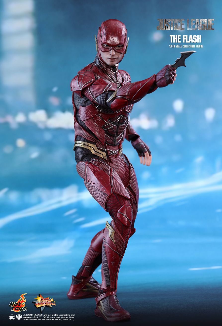 toyhaven: Hot Toys MMS448 1/6th scale Justice League Ezra Miller as The ...