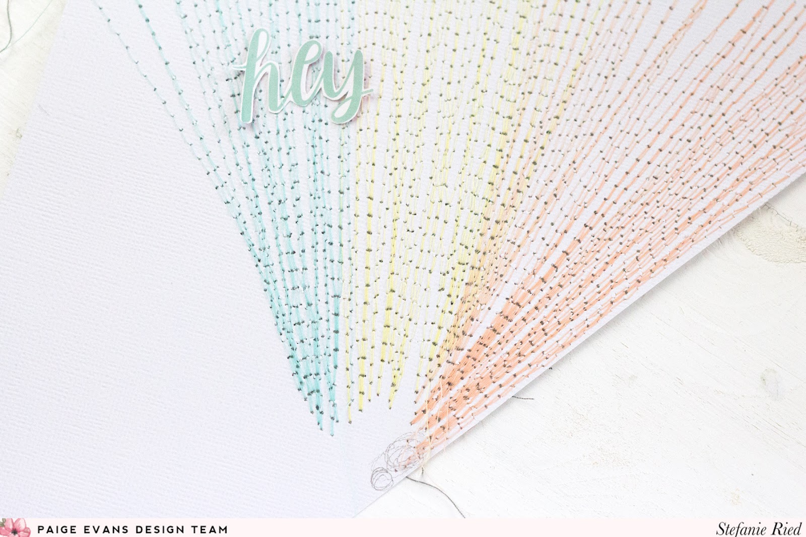 Favorite Technique Layout by Steffi Ried | Paige Taylor Evans