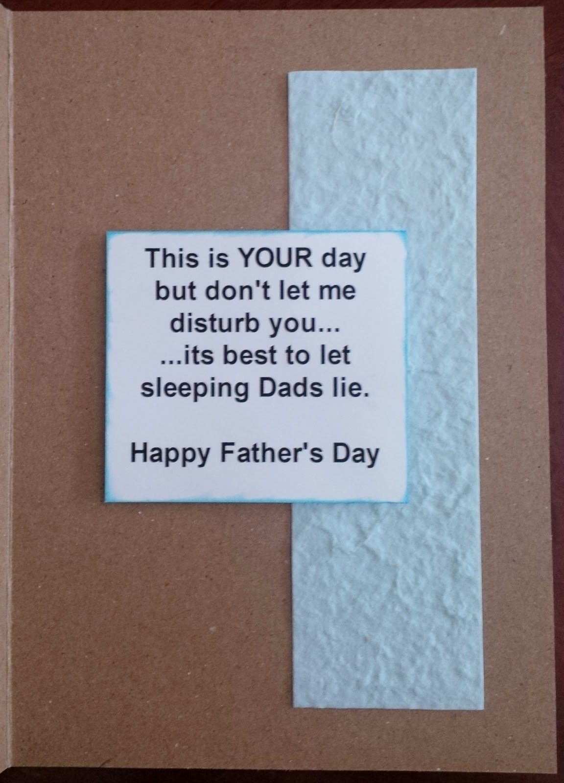 Amanda @ FreshScentsScotland: Fathers Day Waterfall Card