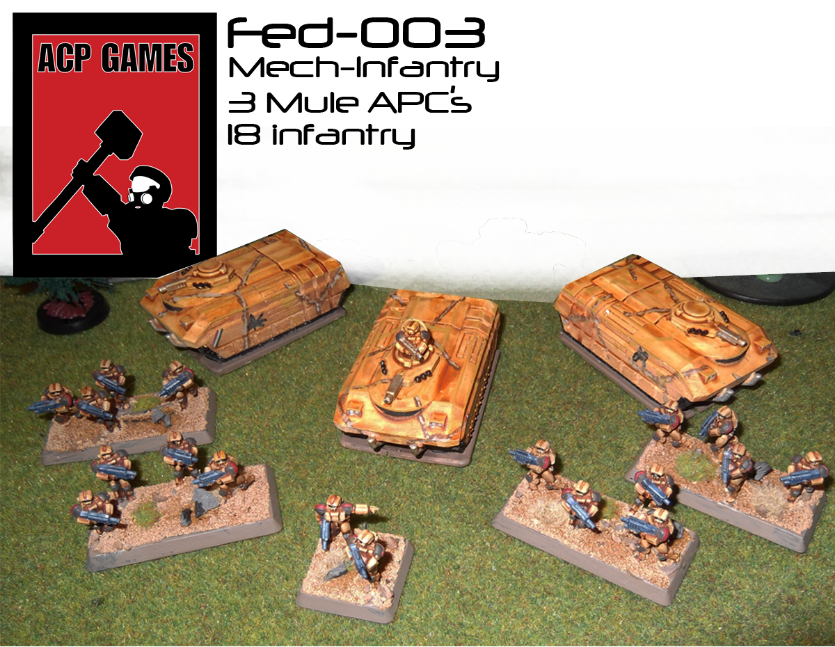 Mech Infantry inbound! | ArtCrime Productions