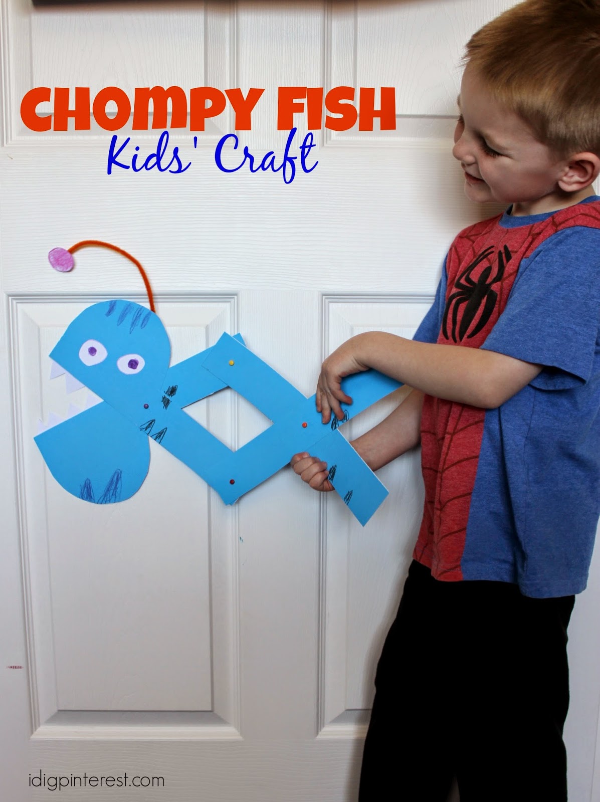 Chompy Fish Kids’ Craft - I Dig Pinterest