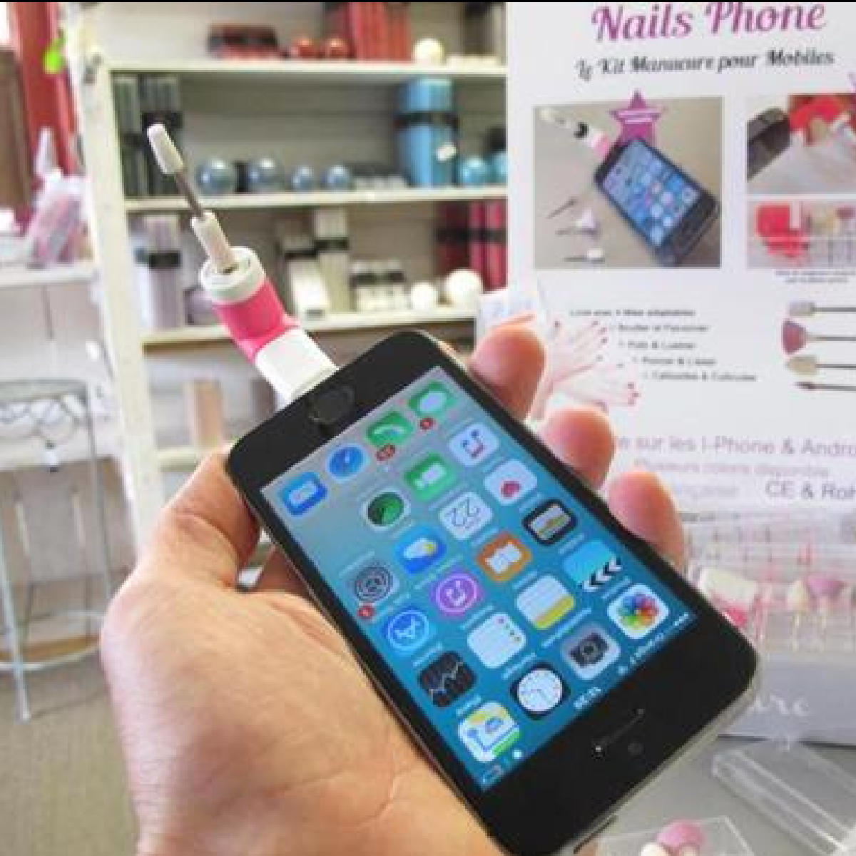 Cadeaux 2 Ouf : idées de cadeaux insolites et originaux !: Nails Phone ...